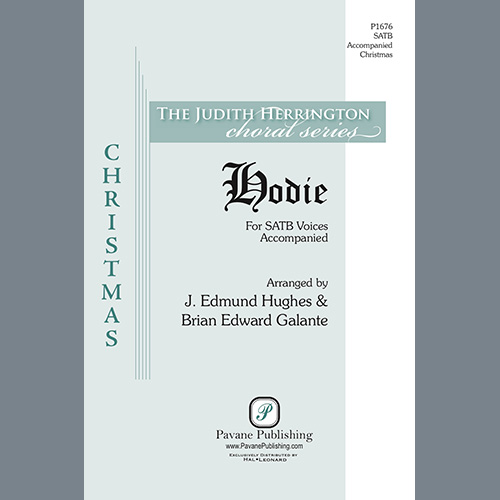 Brian Edward Galante and J. Edmund Hughes "Hodie" Sheet Music Notes ...