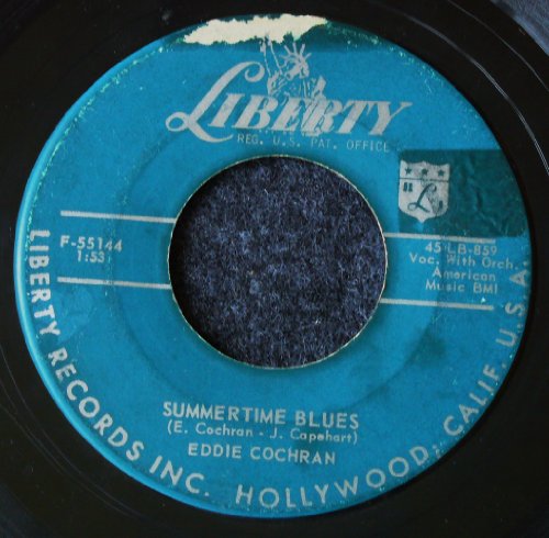 Download Eddie Cochran "Summertime Blues" Sheet Music & PDF Chords ...