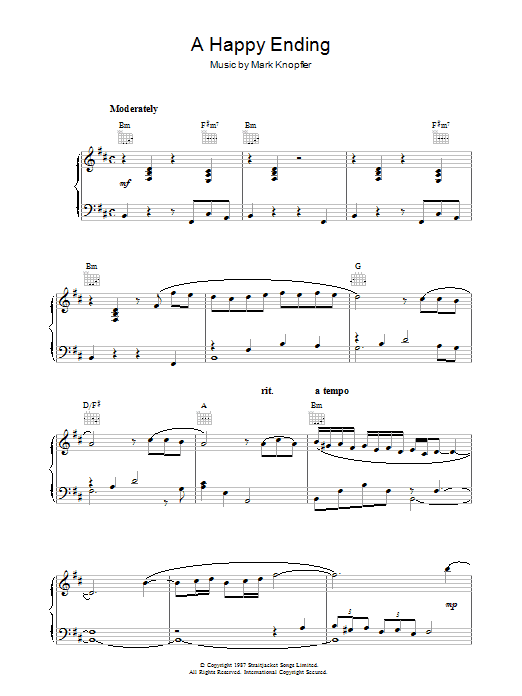 Happy Ending Guitar Chords