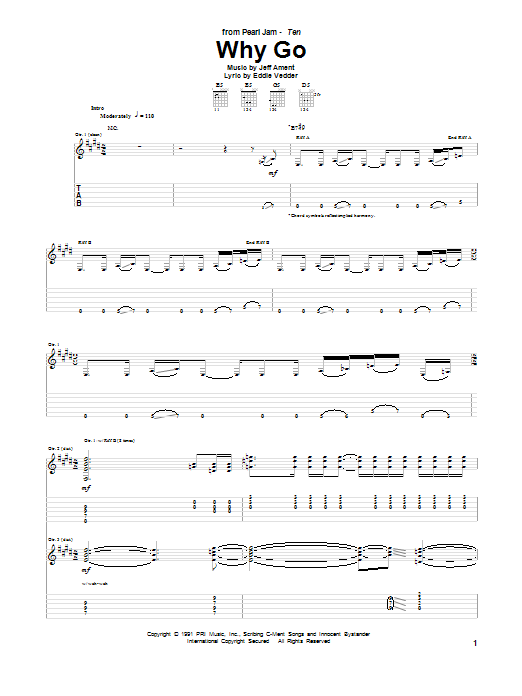 Pearl Jam Chords