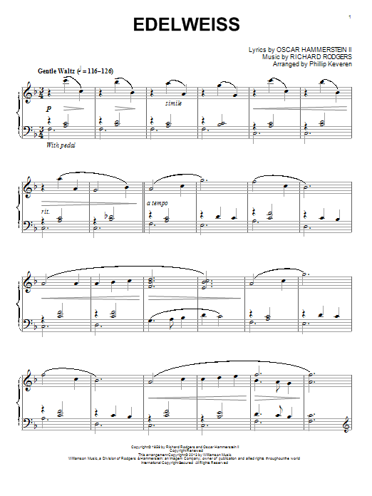 Guitar Chords For Edelweiss