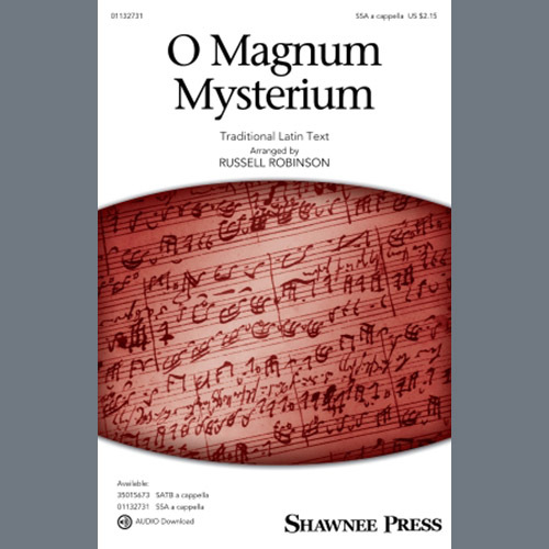 Download Tomas Luis De Victoria "O Magnum Mysterium (arr. Russell ...