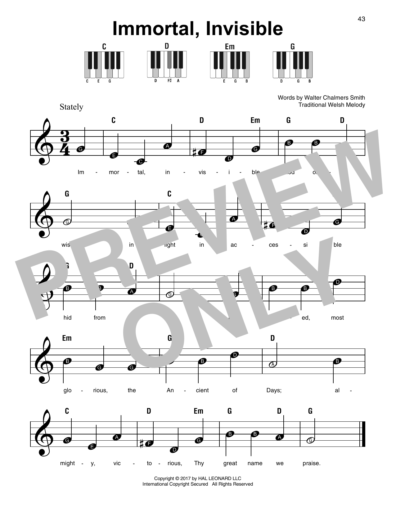Traditional Welsh Melody Traditional Welsh Melody