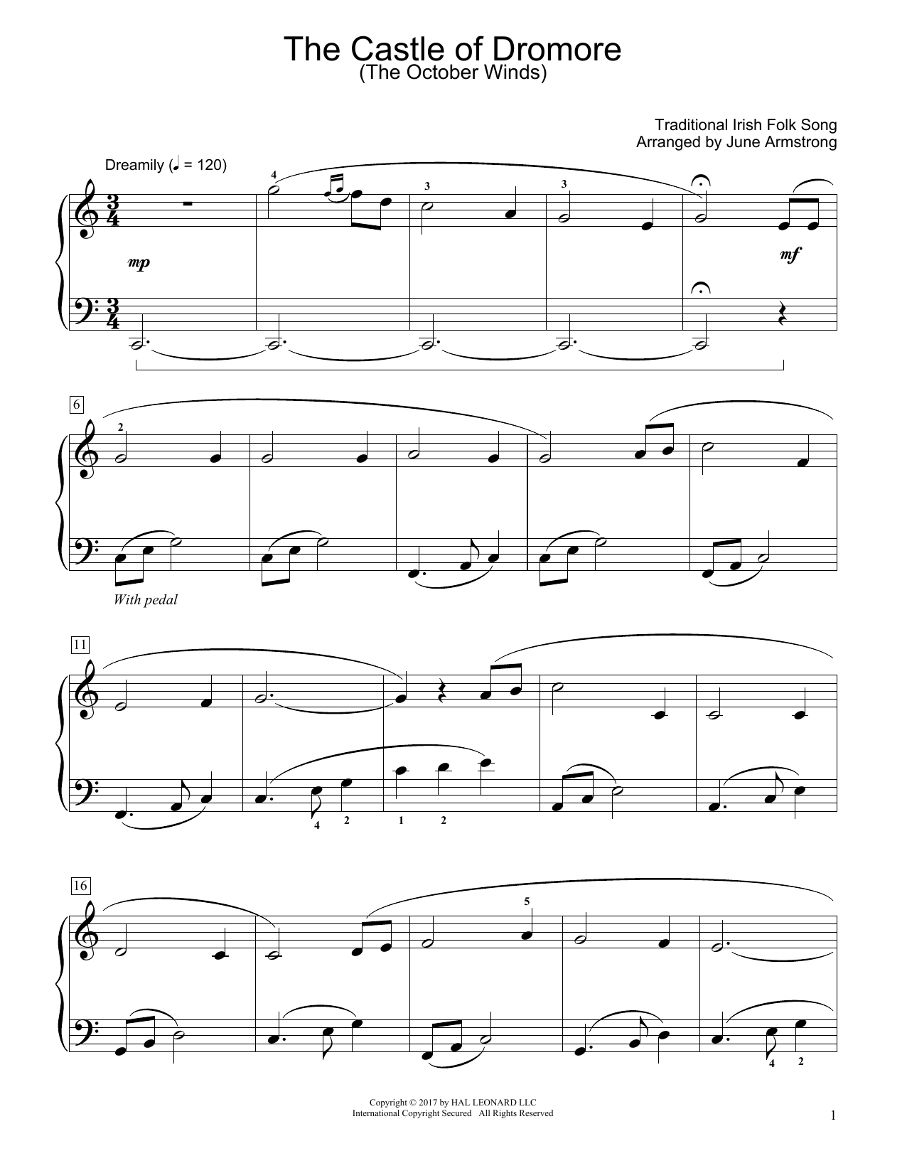 Traditional Irish Folk Song "The Castle Of Dromore (The October Winds ...